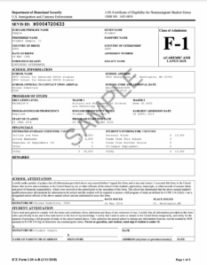 Understanding the I-20 Form for International Students